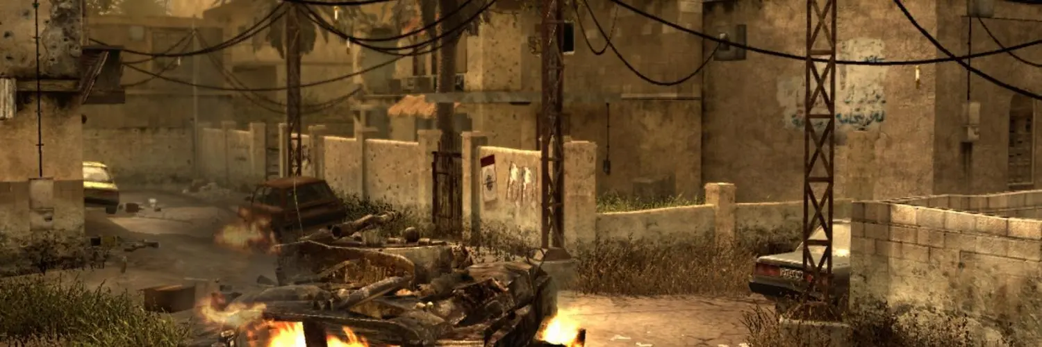 Backlot - COD 4: Modern Warfare - Call of Duty Maps
