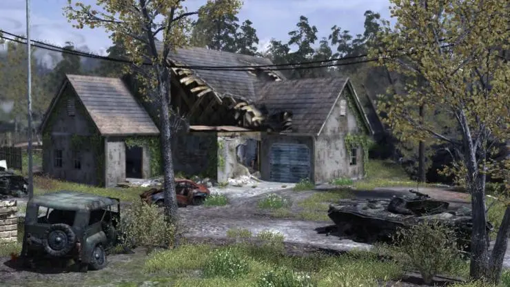 Creek - COD 4: Modern Warfare - Call of Duty Maps