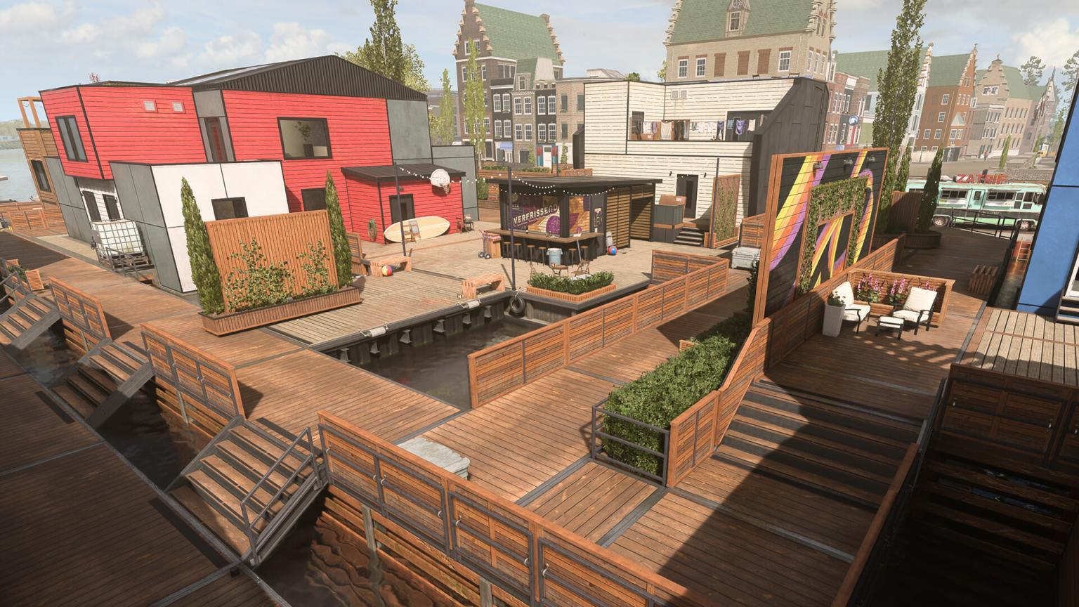 Vondel Waterfront - Modern Warfare II - Call of Duty Maps